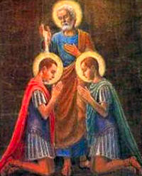 Carissimi: Today’s Mass; SS. Nereus, Achilleus, Domitilla & Pancras ...